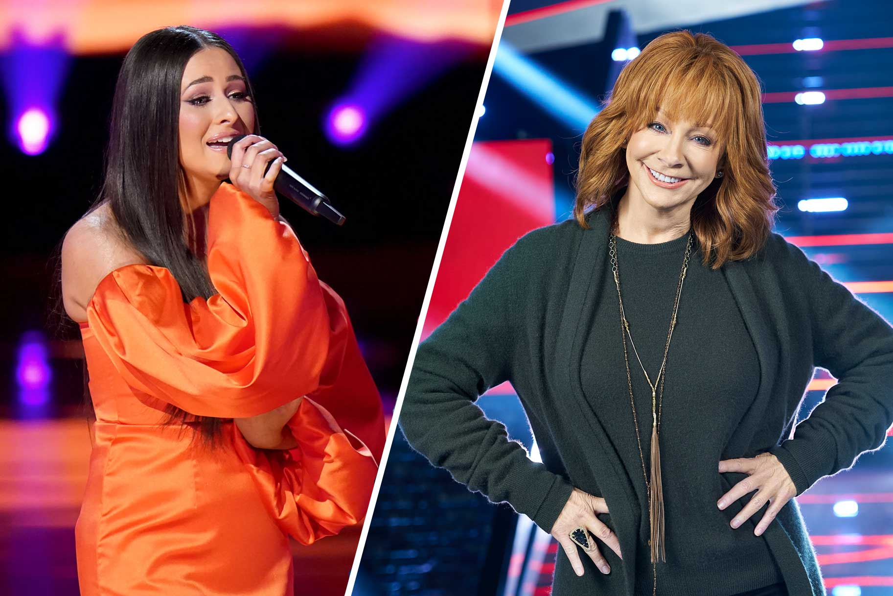 Reba Mcentire 2024 The Voice - Bill Marjie Reba Mcentire 2024 The Voice - Bill Marjie