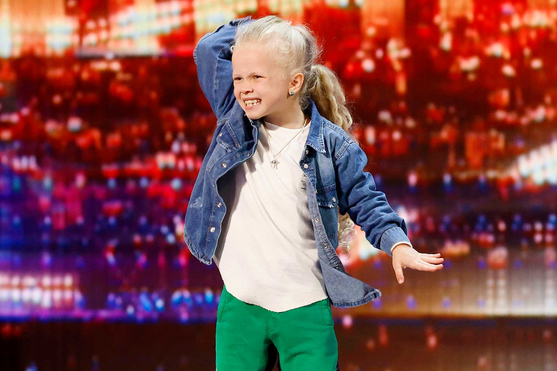 Agt 2023 Watch Eseniia Mikheevas Adorable Dance Audition Nbc Insider