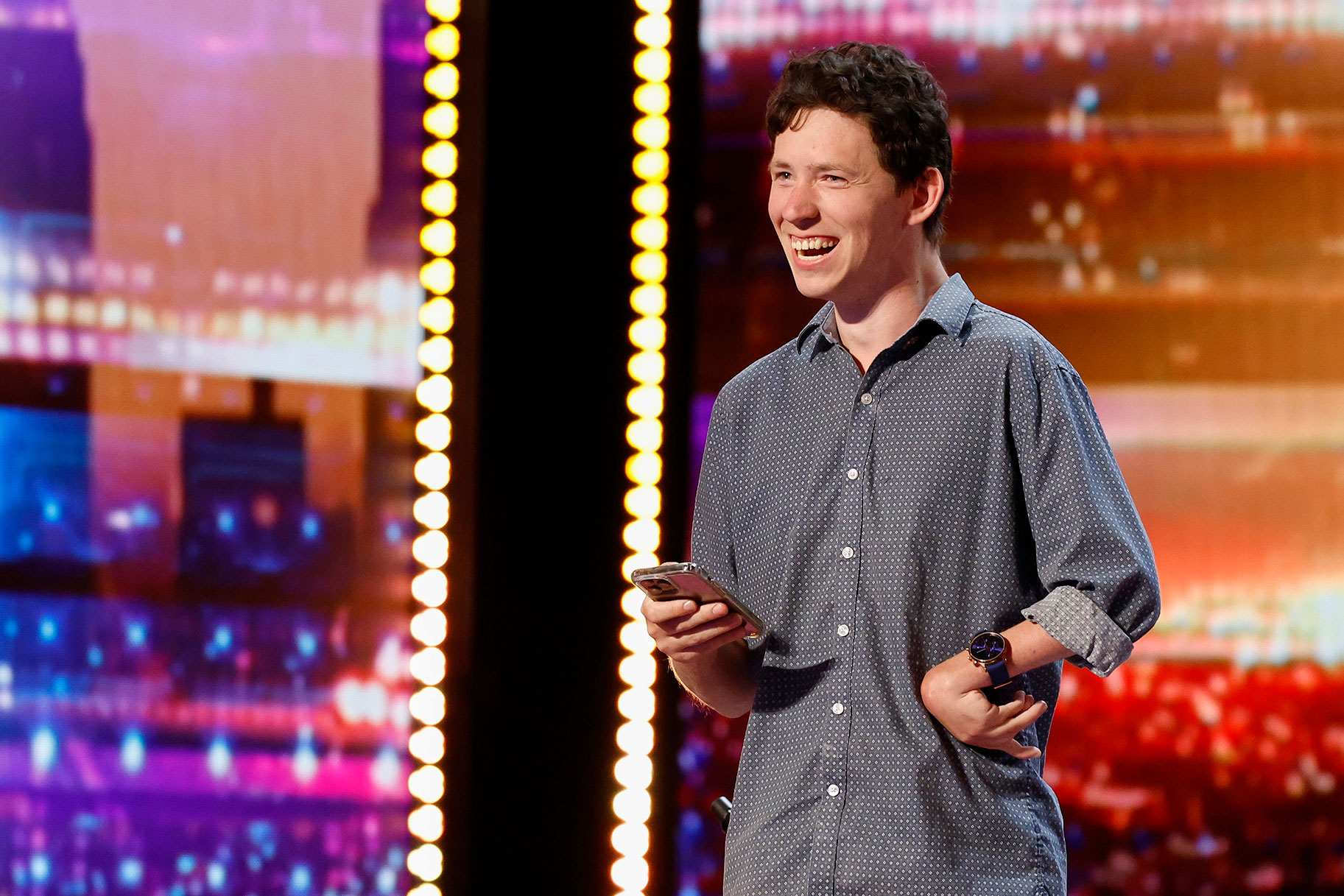 Agt 2023 Watch Ahren Belisles Nonverbal Comedy Audition Nbc Insider