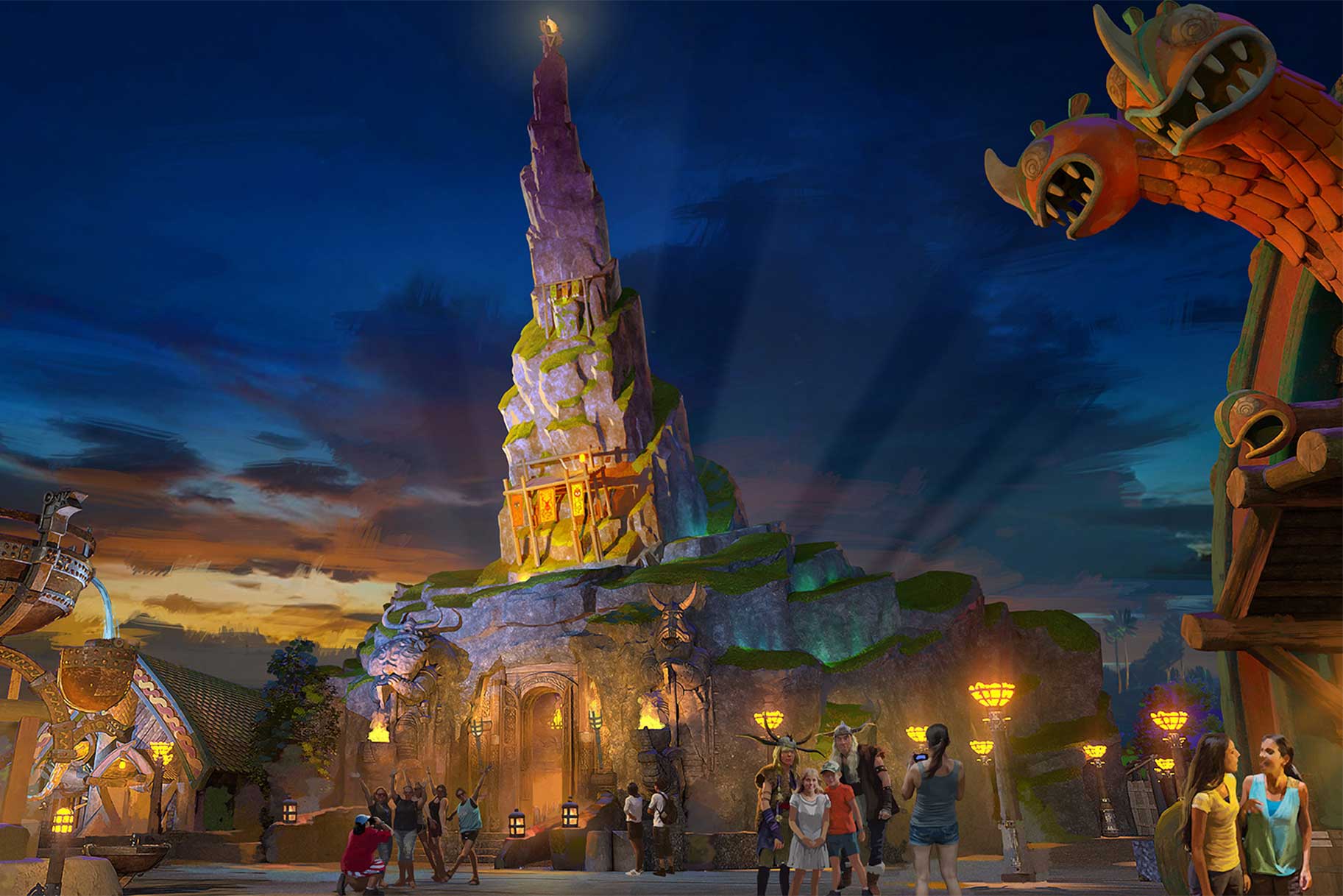 How to Train Your Dragon – Isle of Berk Universal Theme Park Revealed ... How to Train Your Dragon – Isle of Berk Universal Theme Park Revealed ...