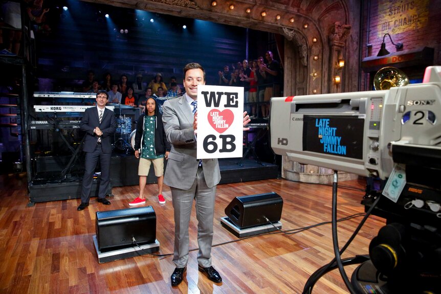Tonight Show Starring Jimmy Fallon Set